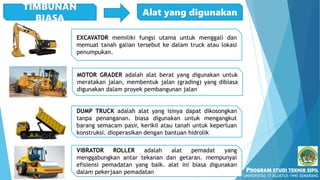 Produktivitas alat berat pada Rigid Pavement | PPTX