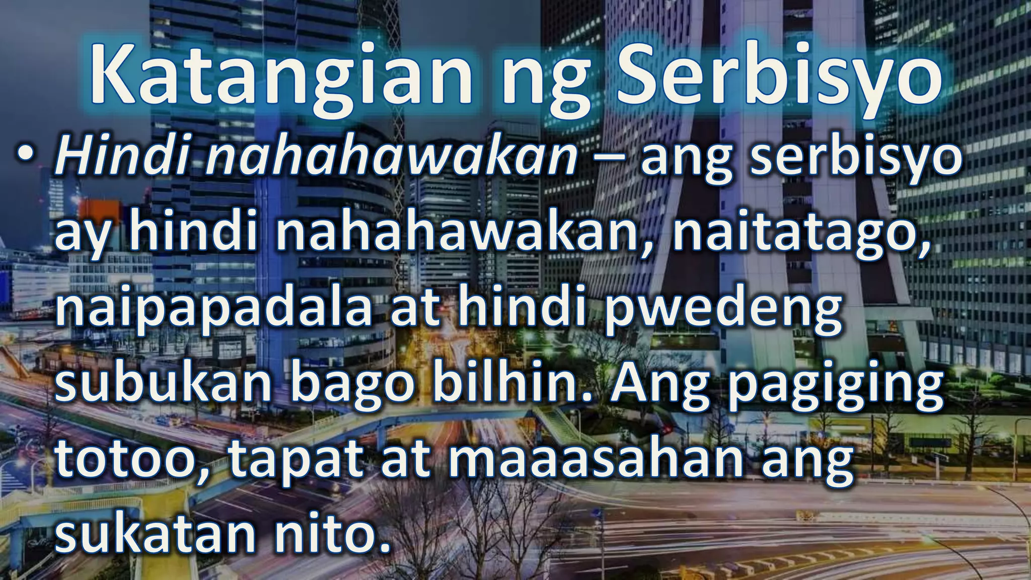 Produkto at Serbisyo - EPP 5 Unang Markahan | PPTX