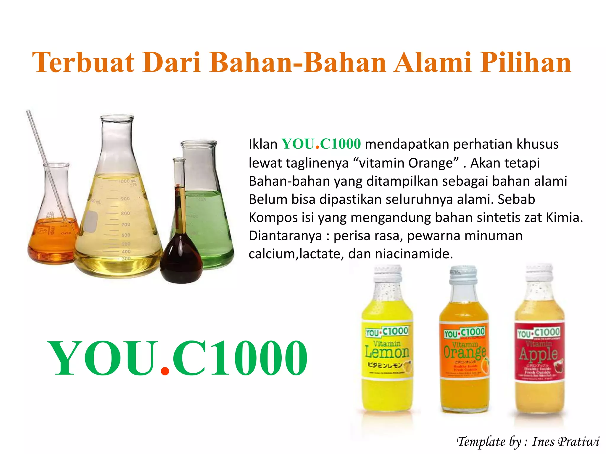 Produk you c1000 dan semiotika | PPTX