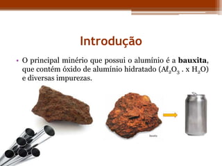 Produção de-alumínio-primário | PPTX