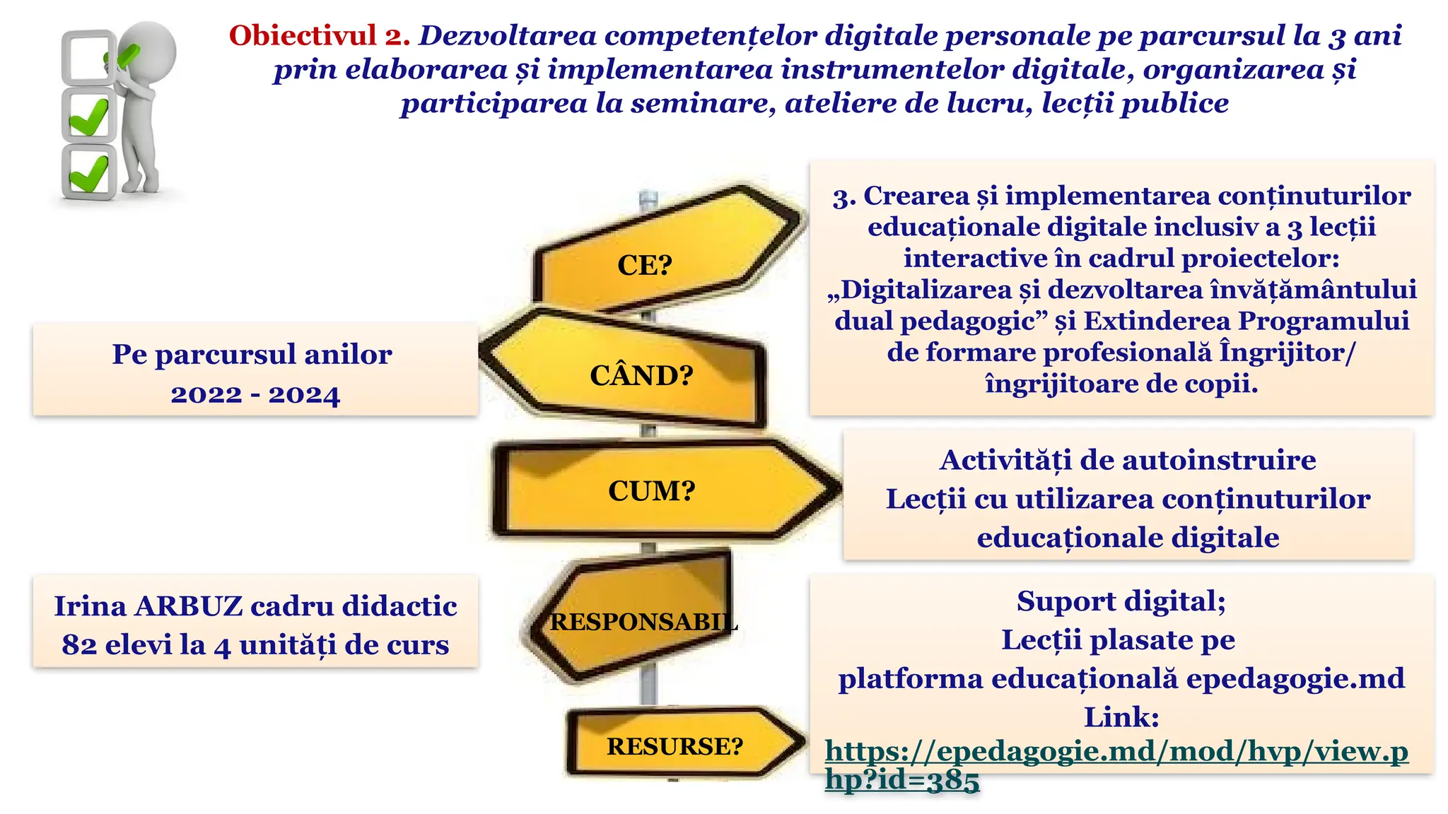 CURS DIGITAL de lecții interactive la unitatea de curs: „Pedagogia ...