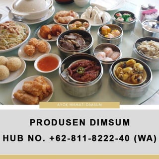 Distributor Siomay Dimsum | PDF