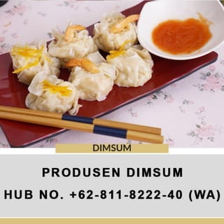 Distributor Dimsum Enak | PDF