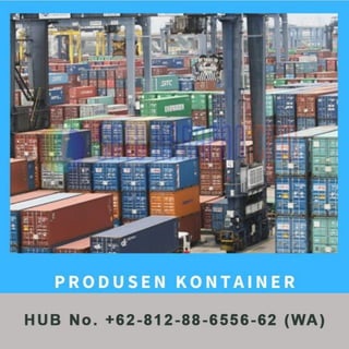 Jasa Pembuatan Kontainer untuk Hotel | PDF
