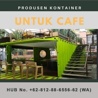 Jasa Pembuatan Kontainer untuk Hotel | PDF