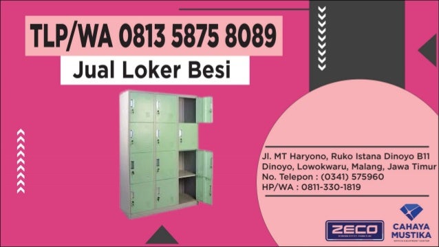 Produsen Loker Sepatu Besi Gresik Zeco WA 0813-5875-8089,.pdf