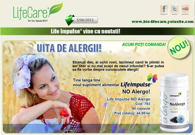 Produse noi BIO - Life Impulse | PPT