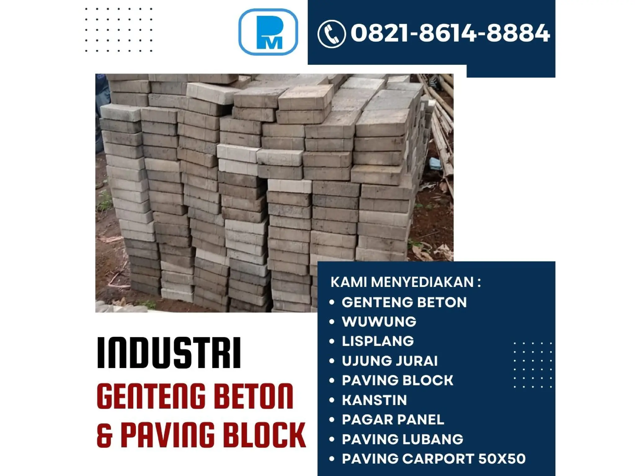 Produsen Paving Block Beton Warna Merah | PDF