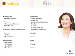 Produtos BIOAGE - Bellauê | PDF