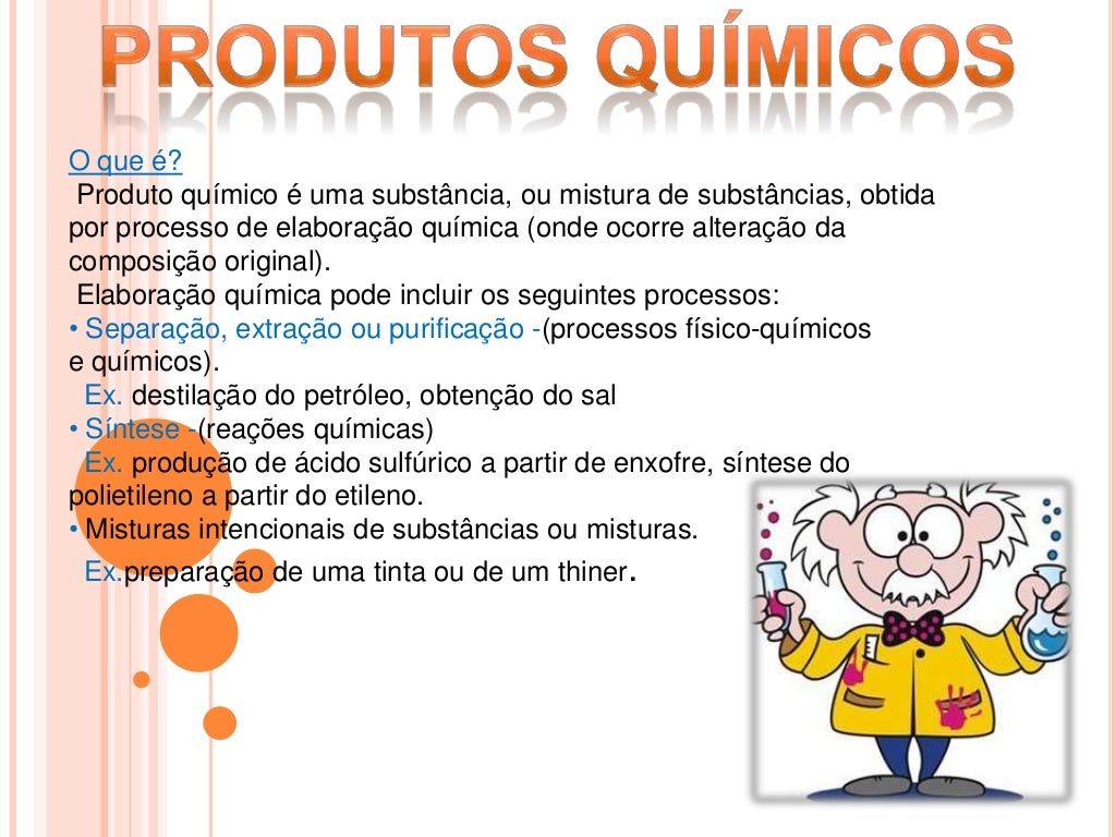 Produtos quimicos