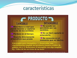 Produtos tangibles e intangibles | PPTX