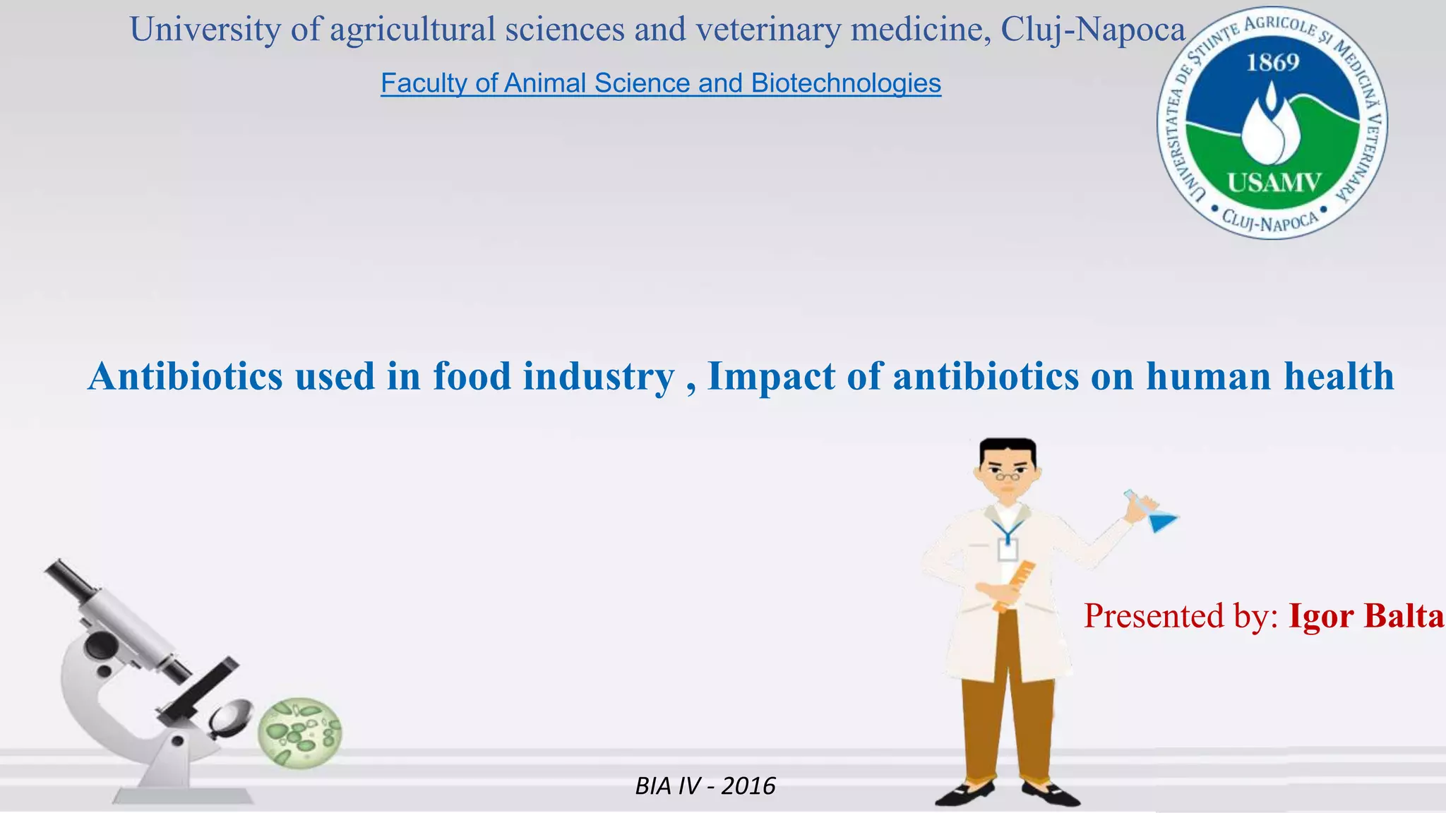 Project Antibiotics | PPTX