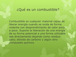 Que combustible usar? | PPTX
