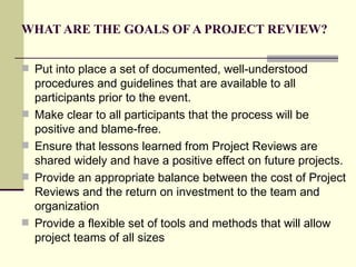 Proect Review | PPT