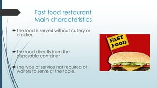 Pro english services "Types of restaurants" | PPT