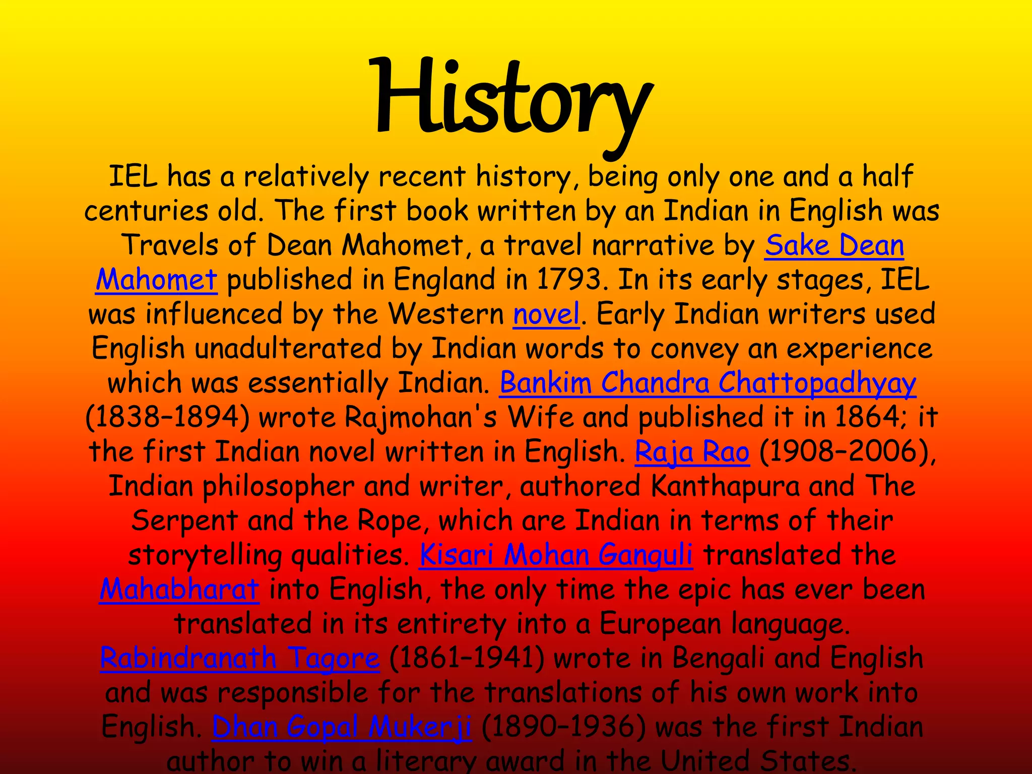 indian english literature | PPTX