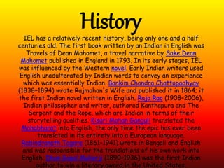 indian english literature | PPTX