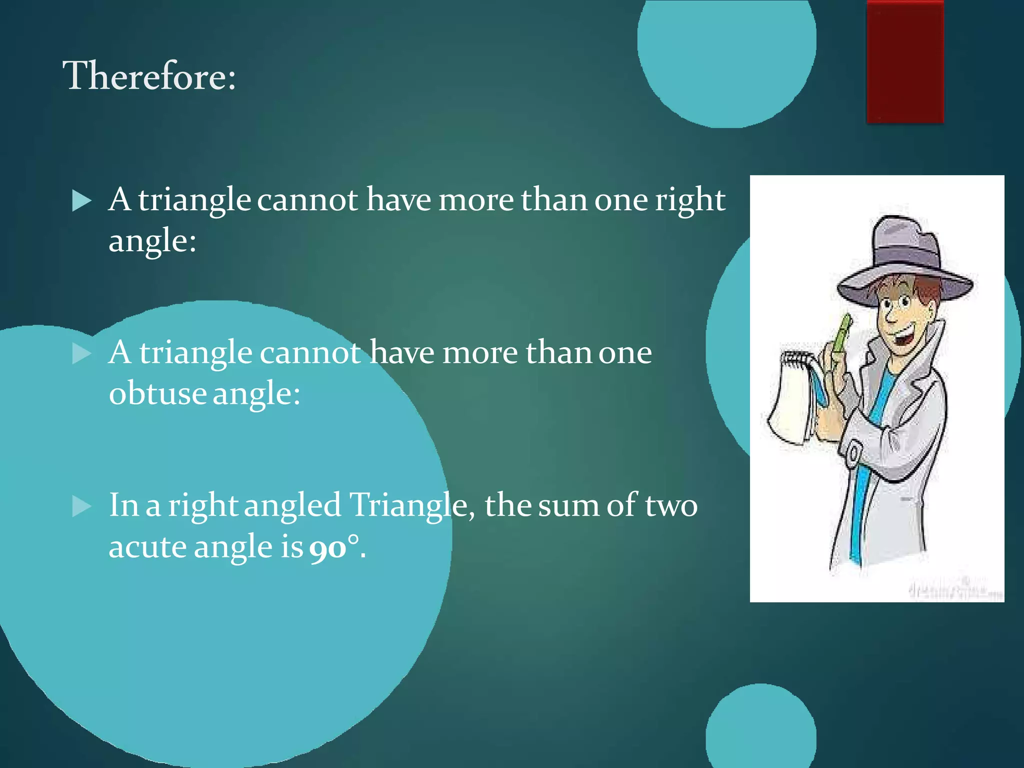 Proeprties of lines and triangles | PDF | Geography | Science