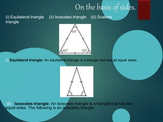 Proeprties of lines and triangles | PDF | Geography | Science