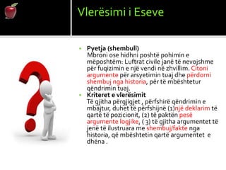 Proçesi i vlerësimit të nxënësit/Vleresimi i eseve | PPTX