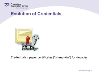 Transitioning from Paper to Digital Credentials, Displayed as Open ...