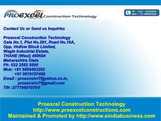 Proexcel Construction Technology | PPT