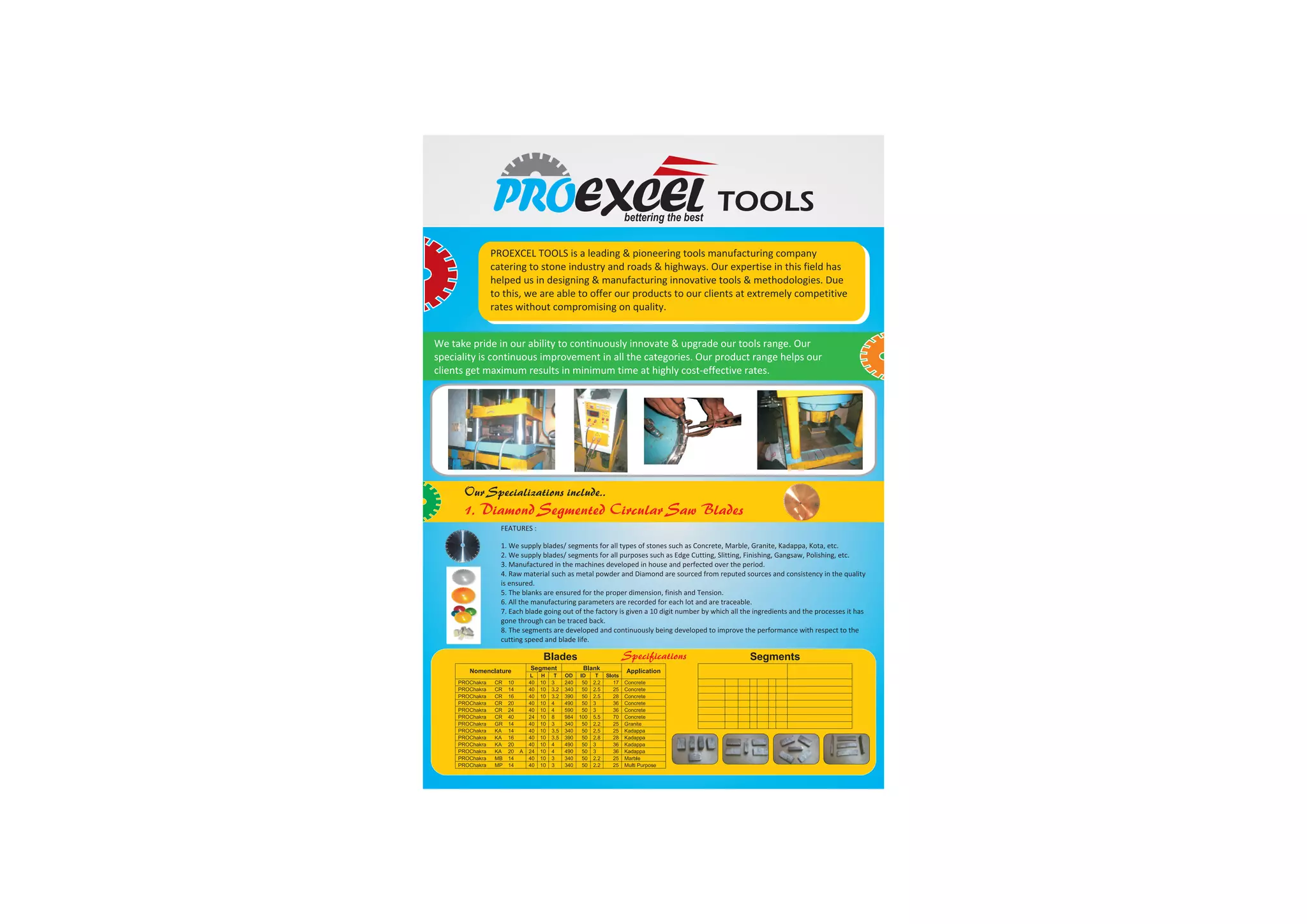 Proexcel pamphlet | PPT