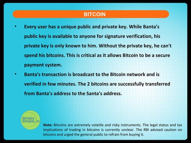 Understanding Bitcoin | PPT