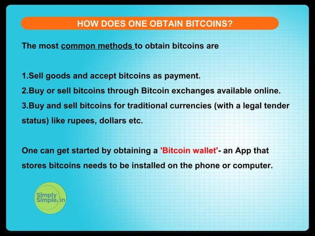Understanding Bitcoin | PPT