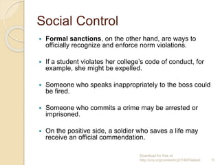 Prof.dr. halit hami öz sociology-chapter 7-deviance, crime, and social ...