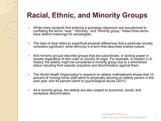Prof.dr. halit hami öz sociology-chapter 11-race and ethnicity | PPTX