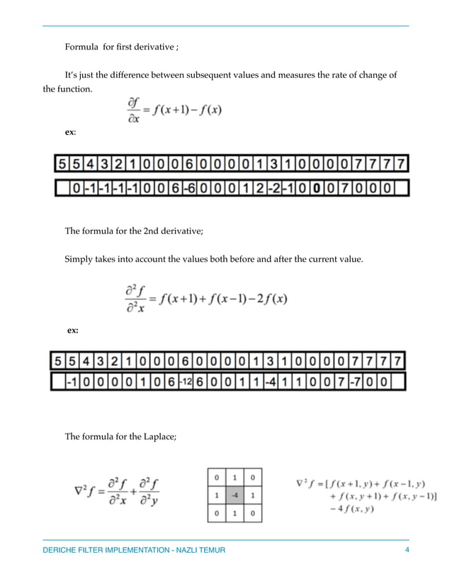 Recursive IIR Implementation for Edge Detection | PDF