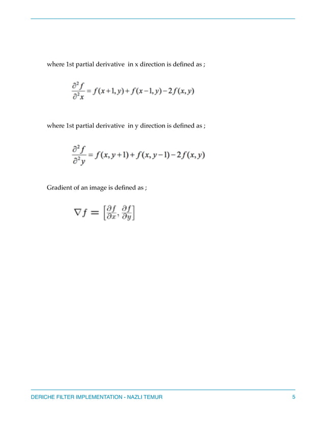Recursive Iir Implementation For Edge Detection Pdf