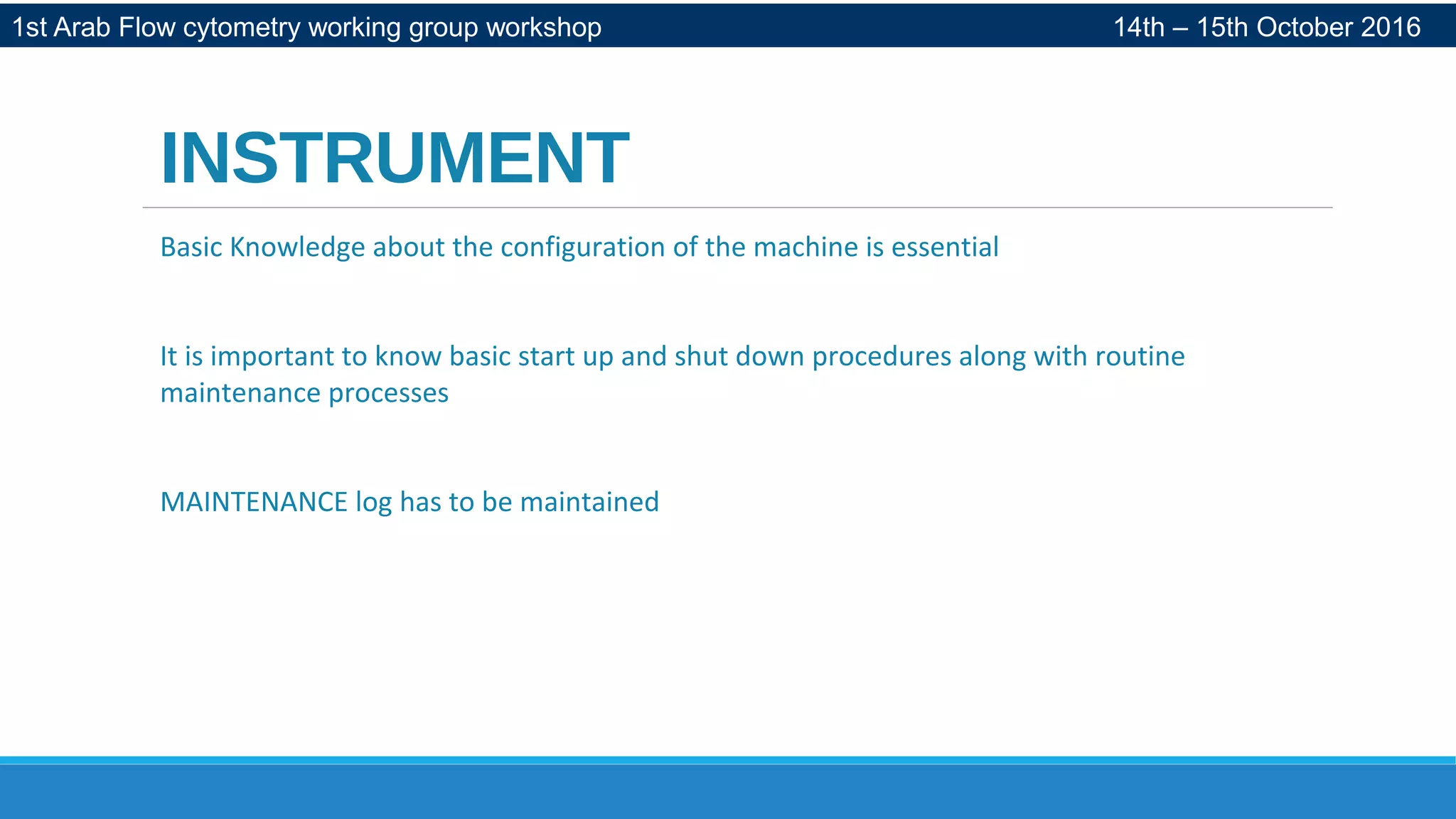 Prof. douaa m. sayed validation and verification of flowcytometry areas | PPS