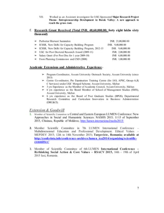 Prof. Arup Barman (ICONIC Academic Personality and Distinguished Professor) | DOCX | Business ...