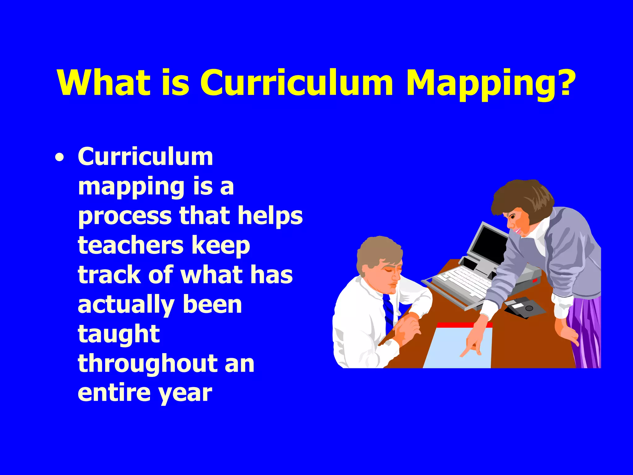 Curriculum Mapping | PPT