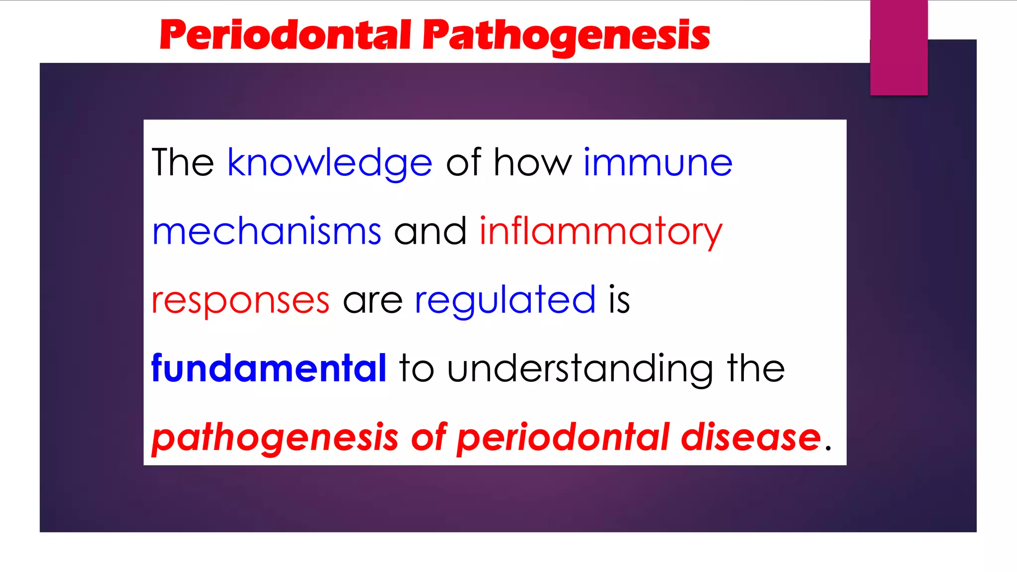 periodonta Disease pathogenesis | PDF