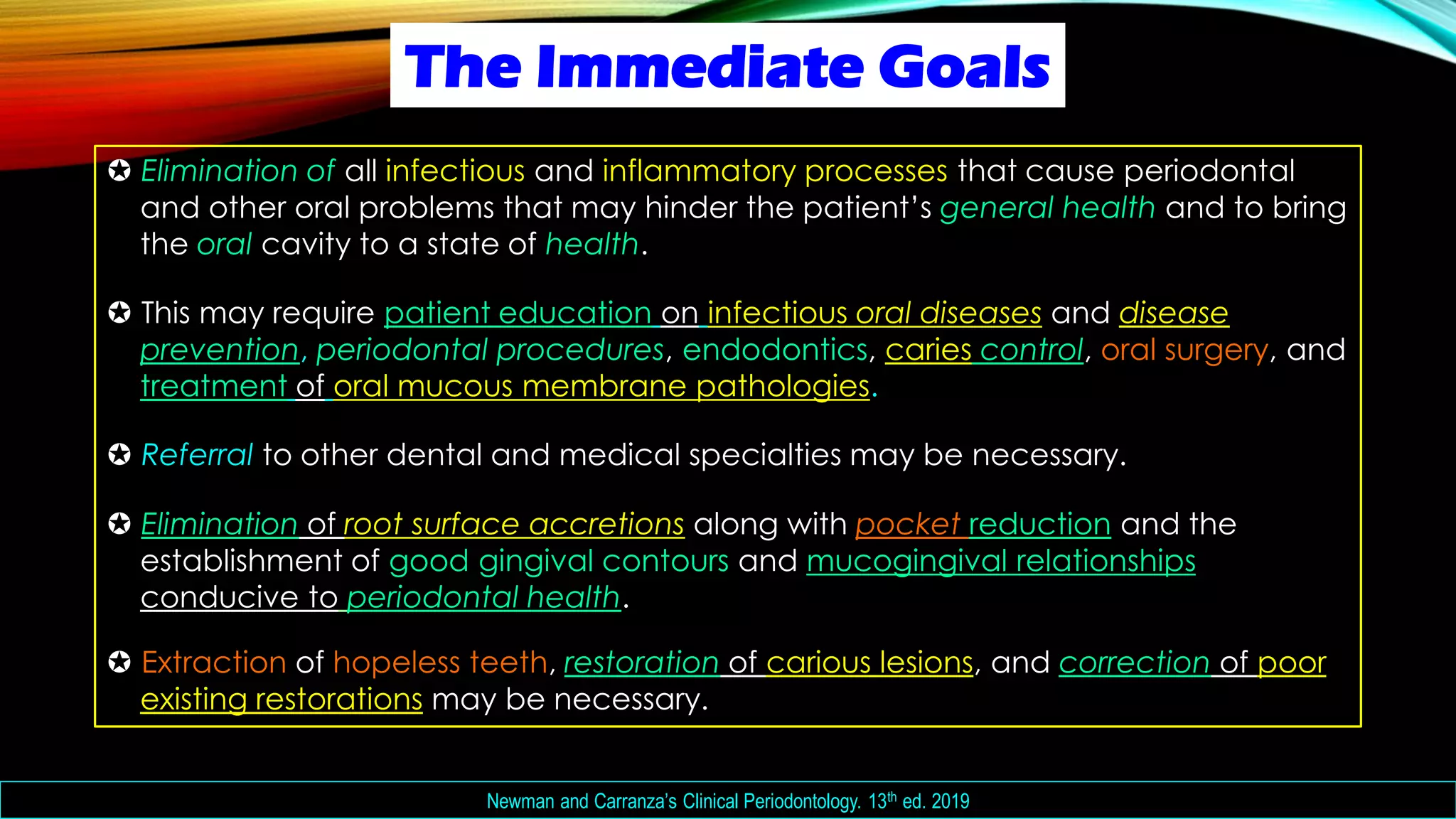 Periodontal Treatment Planning & Phase I Therapy | PDF