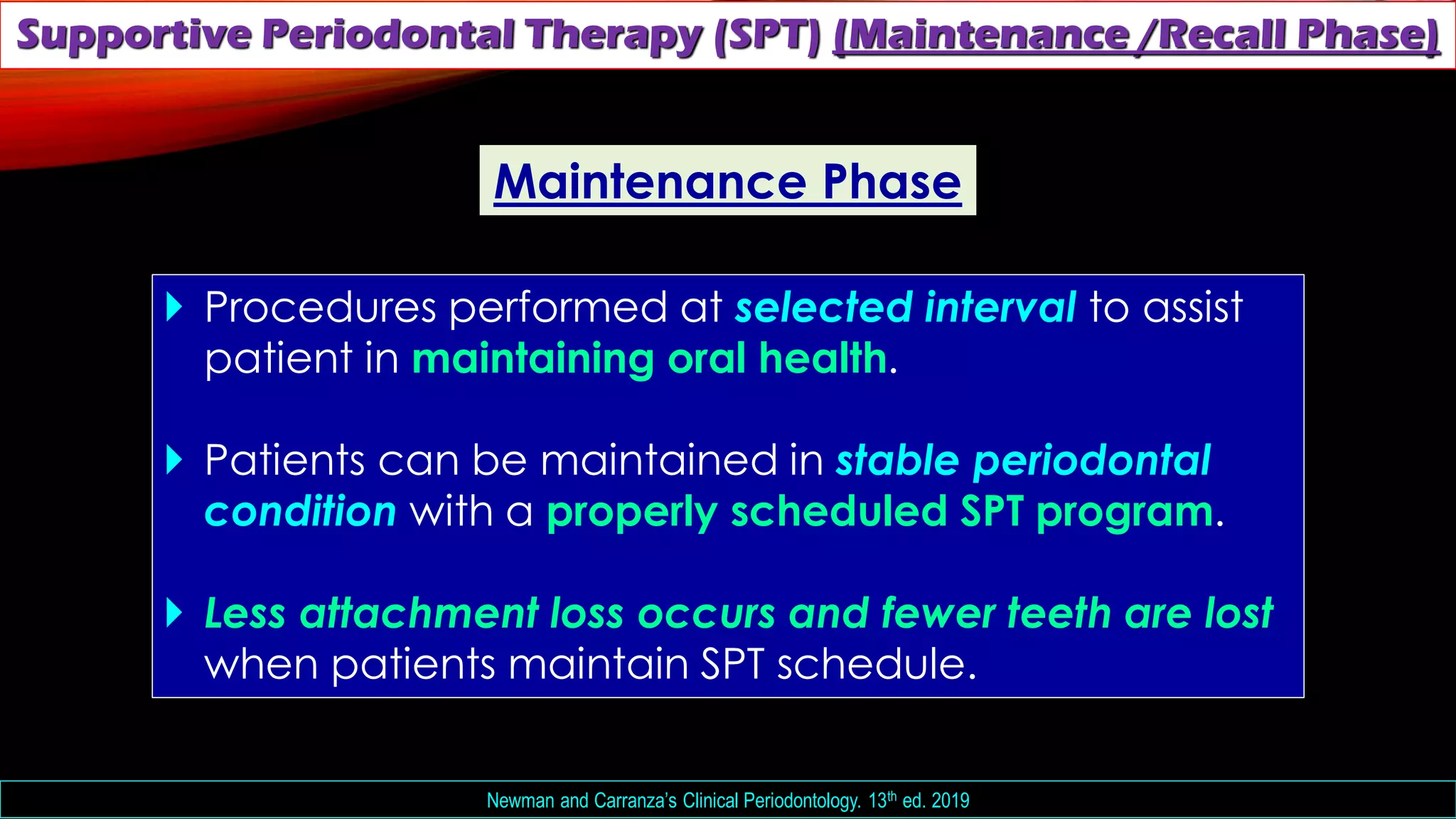 Periodontal Treatment Planning & Phase I Therapy | PDF