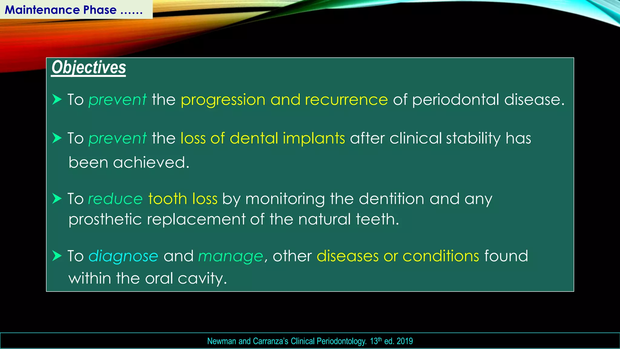 Periodontal Treatment Planning & Phase I Therapy | PDF