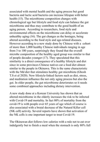 Prof. Serge Jurasunas Biological Aging vs. Chronobiological Aging Part ...