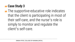 Orem self care deficit theory for nursing students | PPTX