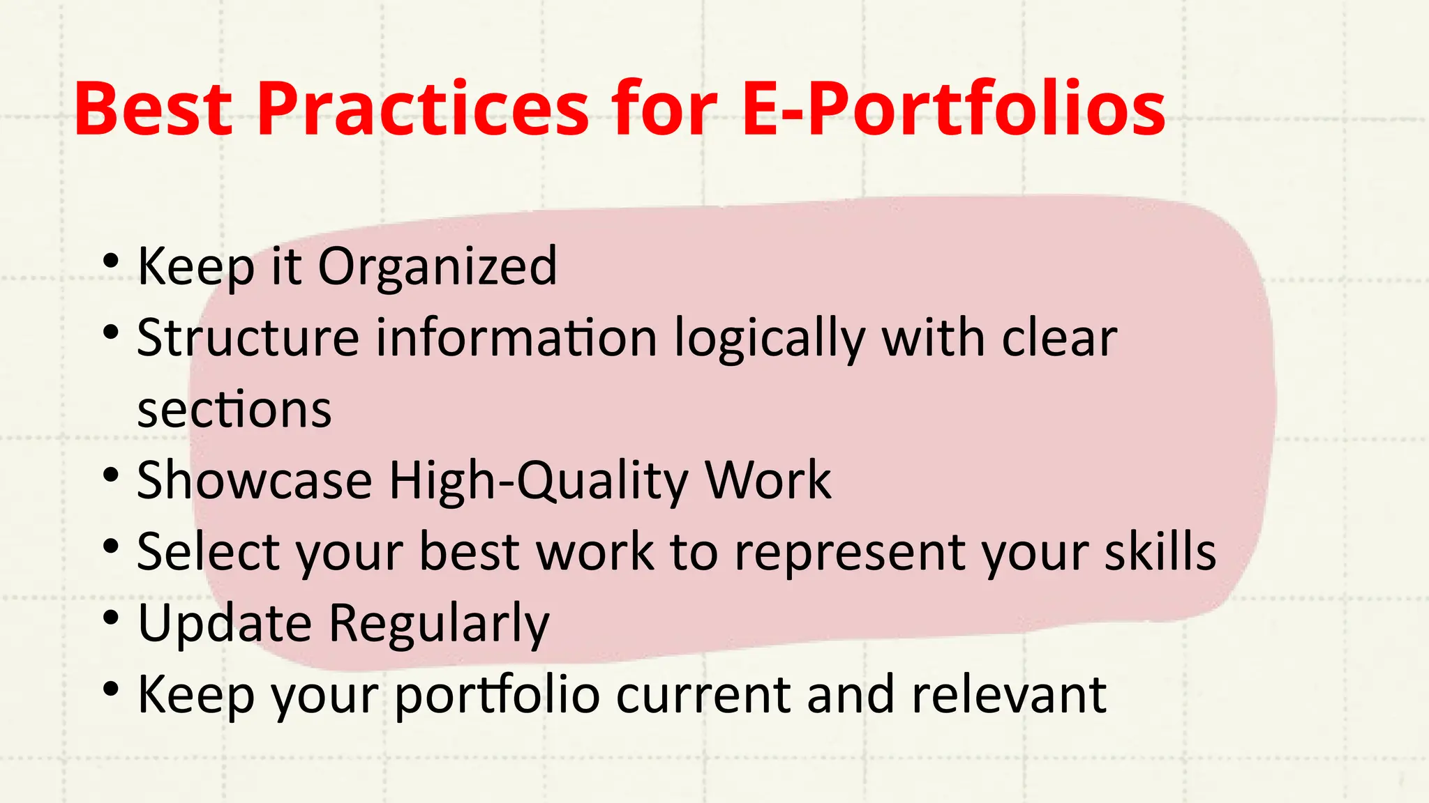 Prof.ed.7.pptx eportfolios creating tech | PPT