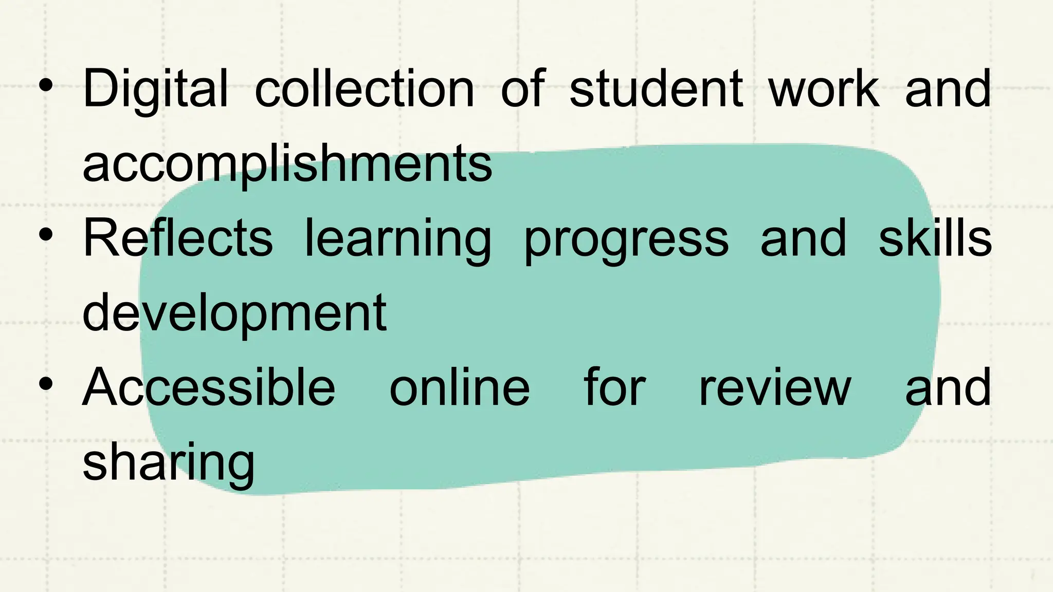 Prof.ed.7.pptx eportfolios creating tech | PPTX