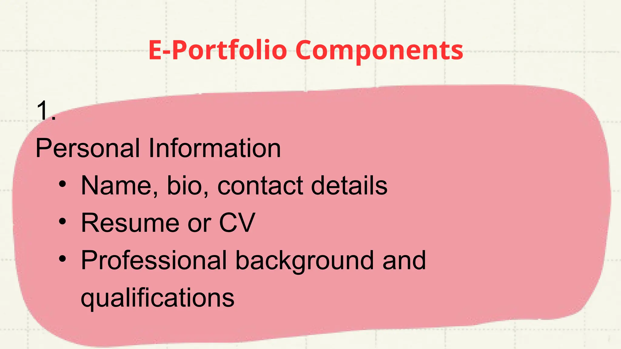 Prof.ed.7.pptx eportfolios creating tech | PPTX