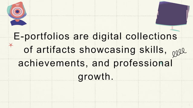 Prof.ed.7.pptx eportfolios creating tech | PPT