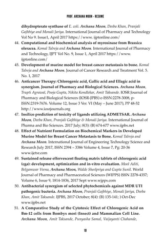 Prof. Archana-moon-resume | PDF