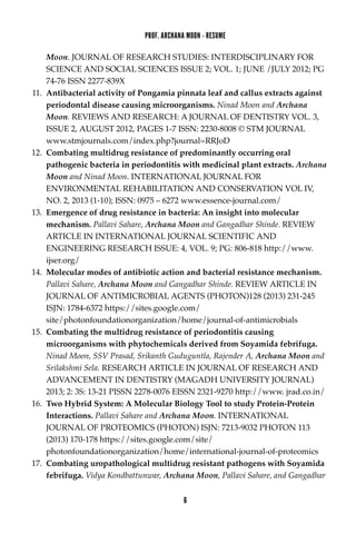 Prof. Archana-moon-resume | PDF