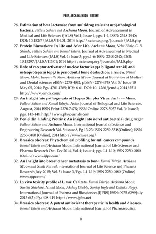 Prof. Archana-moon-resume | PDF