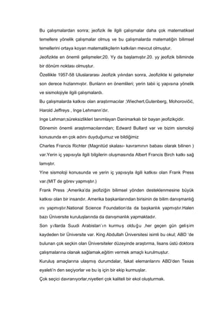 Prof.Dr.Ömer ALPTEKİN İLE Jeofiziğin Dünü ve Yarını Söyleşisi | PDF